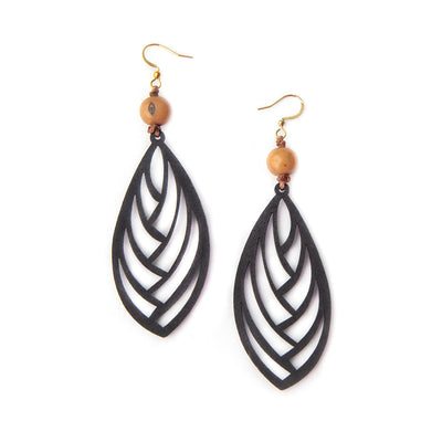 Handmade Tagua Earrings | Fair Trade Earrings | Tagua by Soraya Cedeno