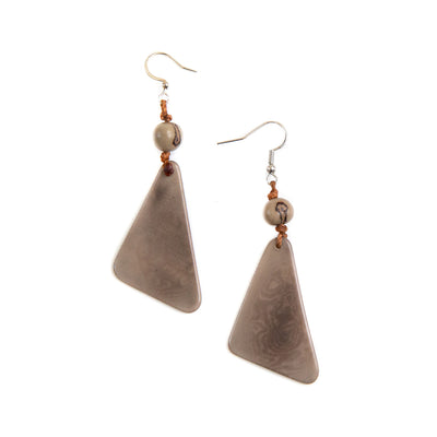 Handmade Tagua Earrings | Fair Trade Earrings | Tagua by Soraya Cedeno