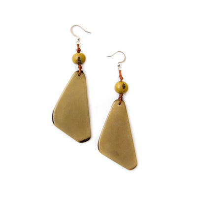 Handmade Tagua Earrings | Fair Trade Earrings | Tagua by Soraya Cedeno